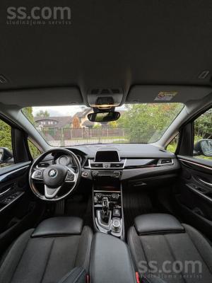 Grey BMW 218 2019 in Riga, with an engine capacity of 2.00 L and mileage of 144 thousand km for 14900 €, photo 13 on AUTOMOTO.COM.LV
