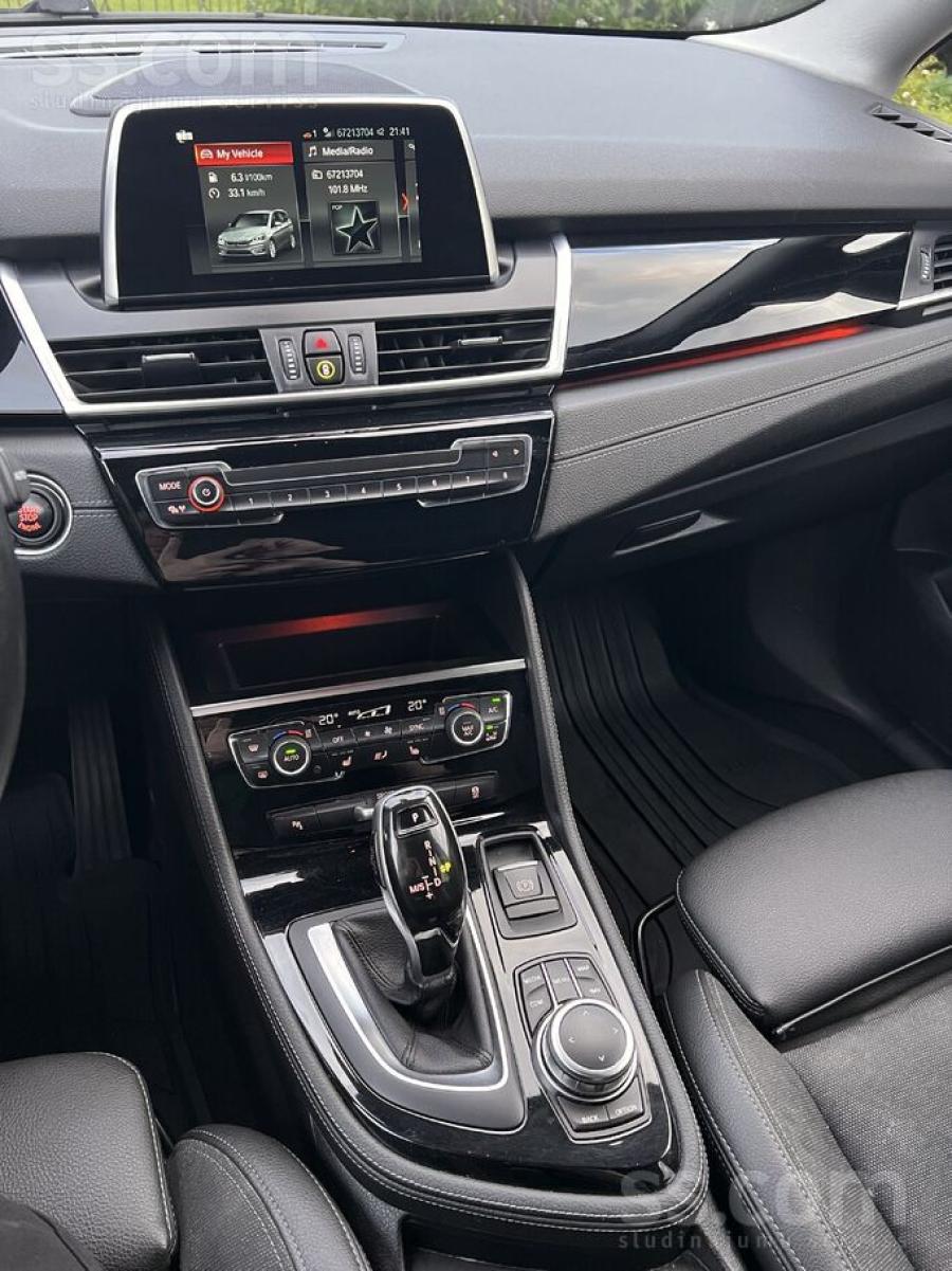 Grey BMW 218 2019 in Riga, with an engine capacity of 2.00 L and mileage of 144 thousand km for 14900 €, photo 18 on AUTOMOTO.COM.LV