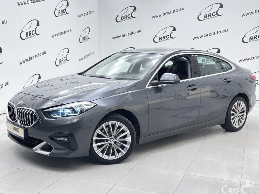 Pelēks BMW 218 2020 Avižieniai, ar dzinēja tilpumu 1.50 L un nobraukumu 202 tūkst. km par 17500 €, foto 1 vietnē AUTOMOTO.COM.LV
