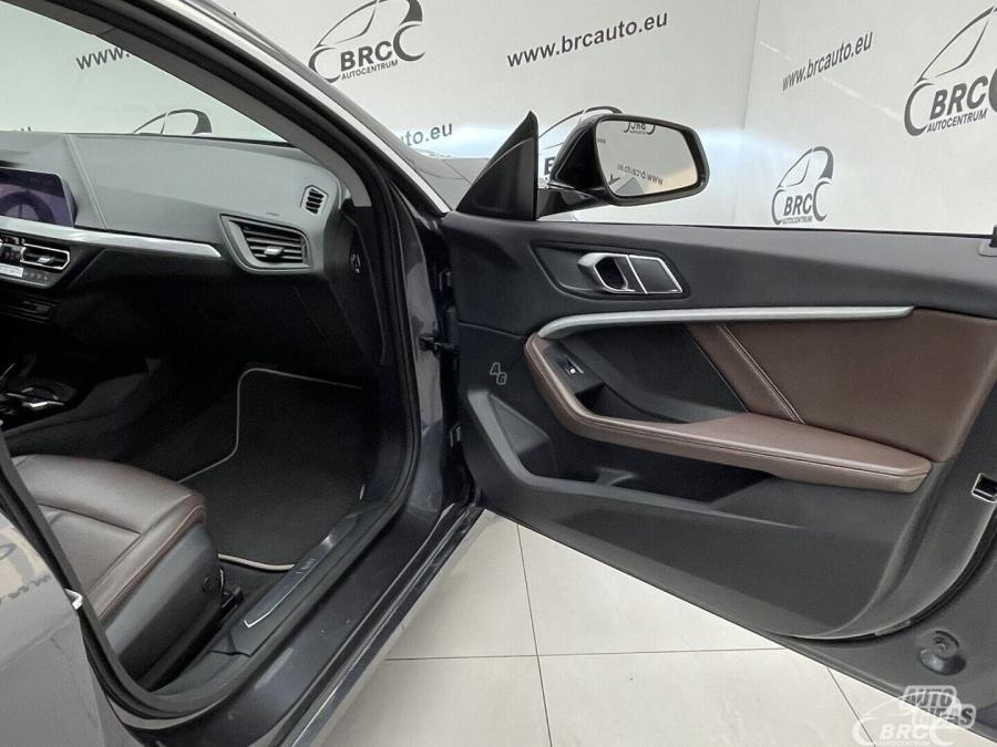Pelēks BMW 218 2020 Avižieniai, ar dzinēja tilpumu 1.50 L un nobraukumu 202 tūkst. km par 17500 €, foto 8 vietnē AUTOMOTO.COM.LV