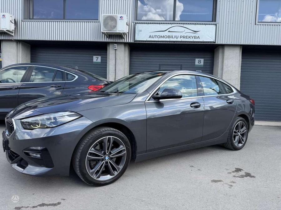 Pelēks BMW 218 2020 Šauļi, ar dzinēja tilpumu 1.50 L un nobraukumu 193 tūkst. km par 10700 €, foto 1 vietnē AUTOMOTO.COM.LV