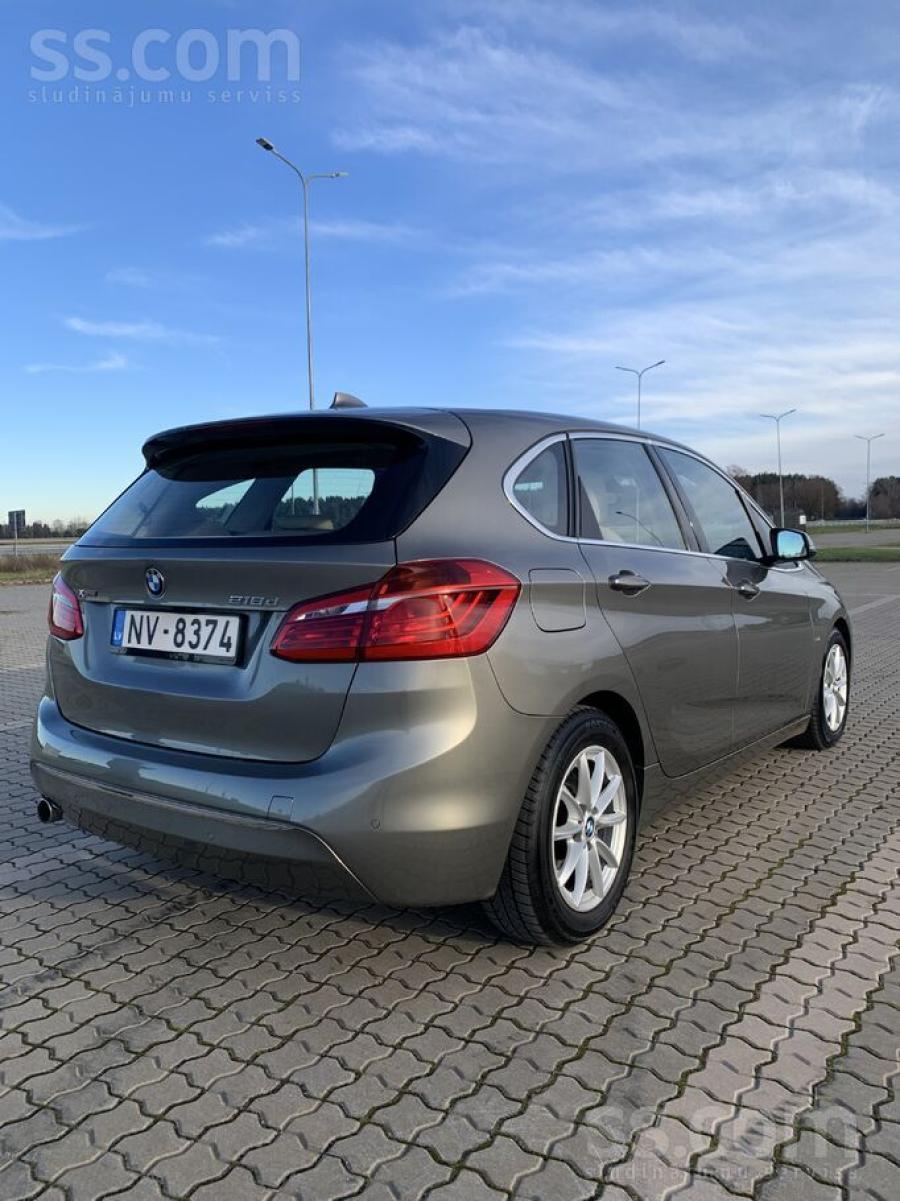 BMW 218 2016 Rīga, ar dzinēja tilpumu 2.00 L un nobraukumu 215 tūkst. km par 8200 €, foto 6 vietnē AUTOMOTO.COM.LV