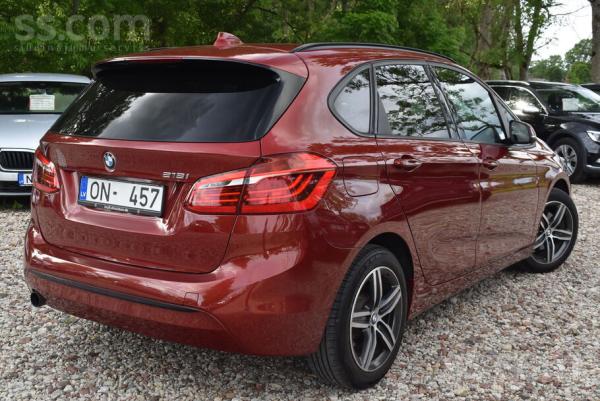 Sarkans BMW 218 2015 Kuldīga, ar dzinēja tilpumu 1.50 L un nobraukumu 0 tūkst. km par 10990 €, foto 2 vietnē AUTOMOTO.COM.LV