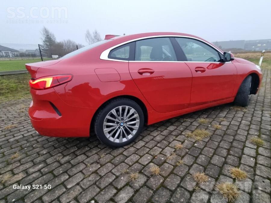 Red BMW 218 2021 in Riga, with an engine capacity of 2.00 L and mileage of 90 thousand km for 23100 €, photo 3 on AUTOMOTO.COM.LV