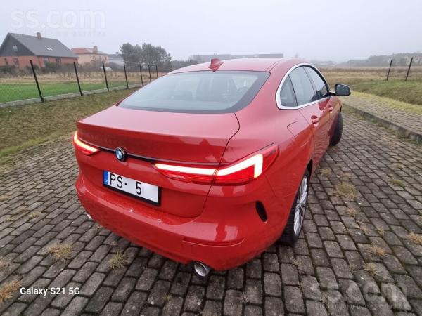 Sarkans BMW 218 2021 Rīga, ar dzinēja tilpumu 2.00 L un nobraukumu 90 tūkst. km par 22650 €, foto 5 vietnē AUTOMOTO.COM.LV