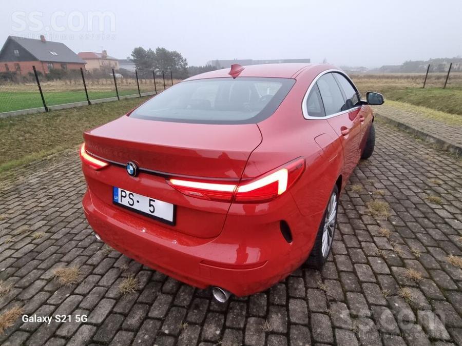 Sarkans BMW 218 2021 Rīga, ar dzinēja tilpumu 2.00 L un nobraukumu 90 tūkst. km par 22650 €, foto 6 vietnē AUTOMOTO.COM.LV