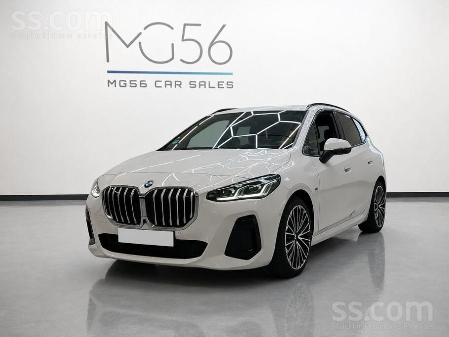 White BMW 218 2025 in Riga, with an engine capacity of 1.50 L and mileage of 65 thousand km for 29900 €, photo 1 on AUTOMOTO.COM.LV