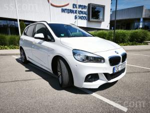 White BMW 218 2015 in Riga, with an engine capacity of 2.00 L and mileage of 241 thousand km for 10200 €, photo 2 on AUTOMOTO.COM.LV