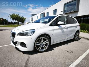 White BMW 218 2015 in Riga, with an engine capacity of 2.00 L and mileage of 241 thousand km for 10200 €, photo 4 on AUTOMOTO.COM.LV