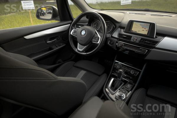 White BMW 218 2014 in Jelgava, with an engine capacity of 2.00 L and mileage of 0 thousand km for 8990 €, photo 10 on AUTOMOTO.COM.LV