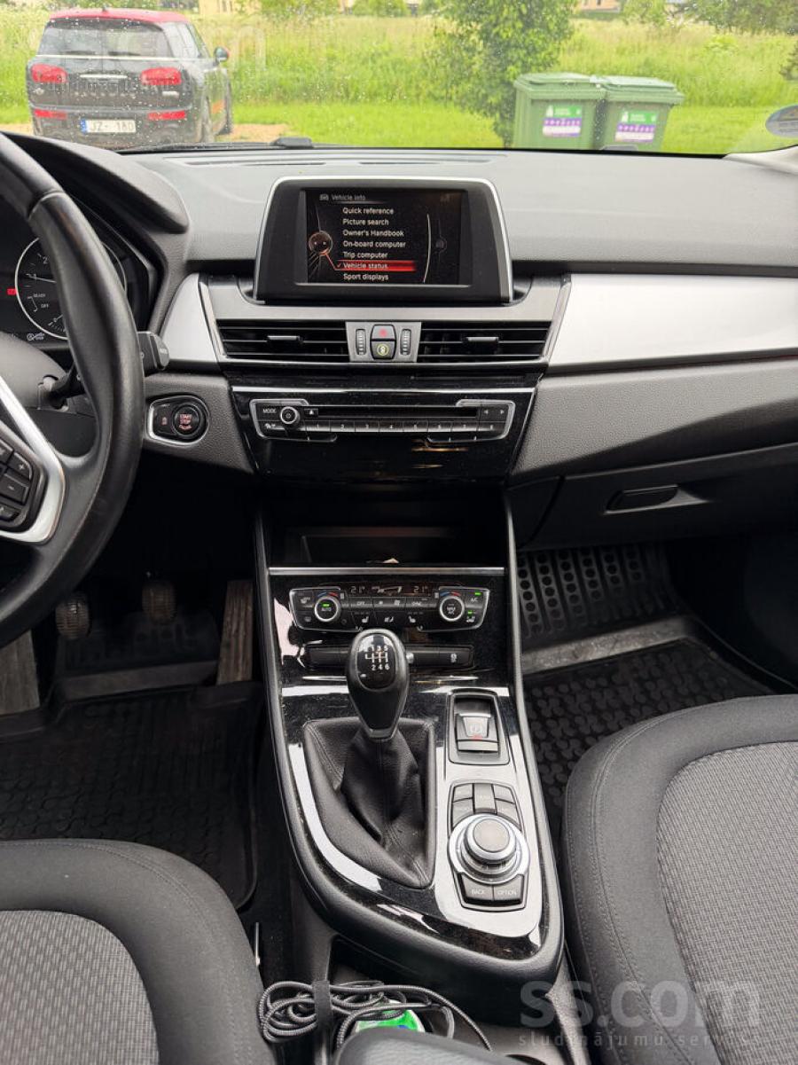 Balts BMW 218 2015 Rīga, ar dzinēja tilpumu 1.50 L un nobraukumu 145 tūkst. km par 8900 €, foto 7 vietnē AUTOMOTO.COM.LV