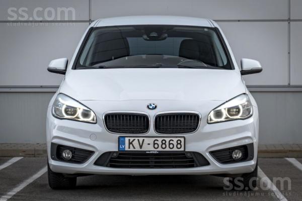 White BMW 218 2015 in Riga, with an engine capacity of 2.00 L and mileage of 181 thousand km for 9500 €, photo 2 on AUTOMOTO.COM.LV