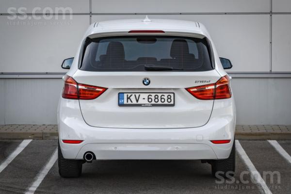 White BMW 218 2015 in Riga, with an engine capacity of 2.00 L and mileage of 181 thousand km for 9500 €, photo 5 on AUTOMOTO.COM.LV