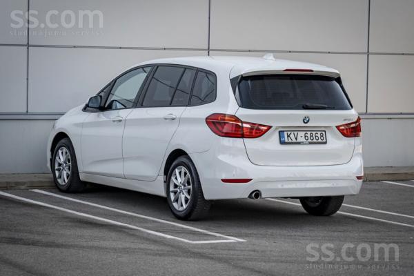 White BMW 218 2015 in Riga, with an engine capacity of 2.00 L and mileage of 181 thousand km for 9500 €, photo 6 on AUTOMOTO.COM.LV