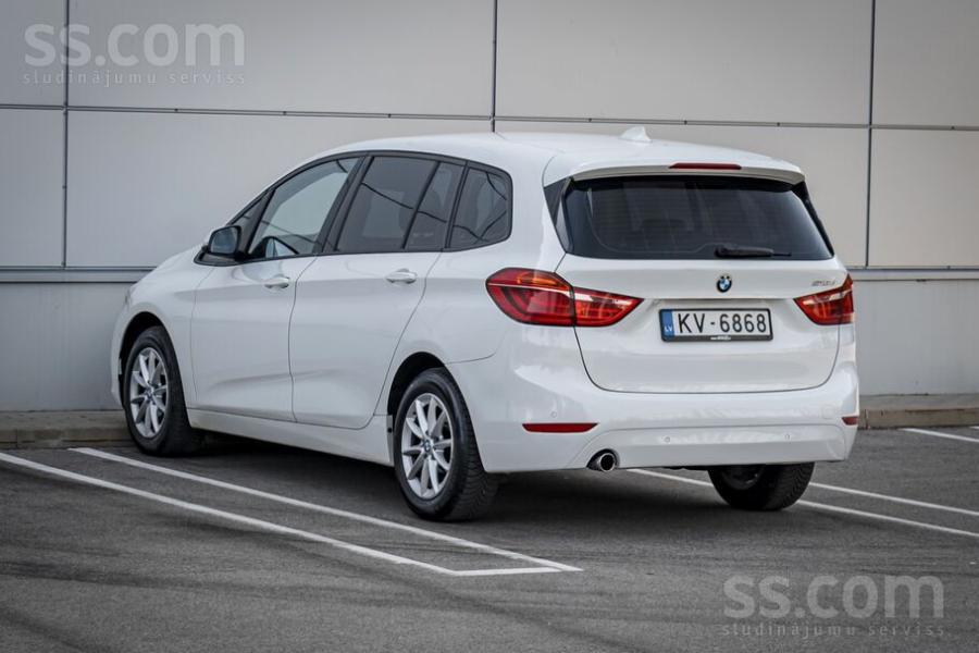 White BMW 218 2015 in Riga, with an engine capacity of 2.00 L and mileage of 181 thousand km for 9500 €, photo 7 on AUTOMOTO.COM.LV