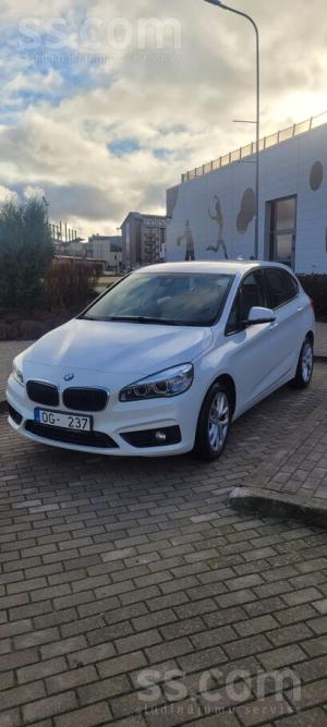 White BMW 218 2016 in Riga, with an engine capacity of 2.00 L and mileage of 175 thousand km for 12500 €, photo  on AUTOMOTO.COM.LV