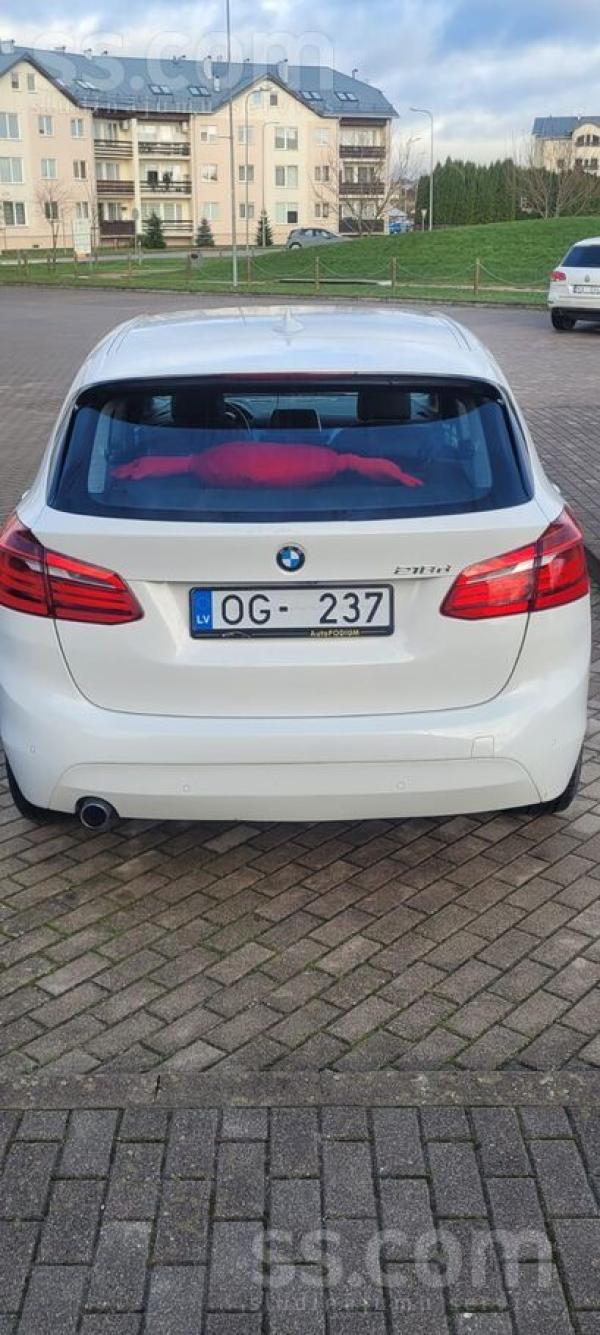 Balts BMW 218 2016 Rīga, ar dzinēja tilpumu 2.00 L un nobraukumu 175 tūkst. km par 12500 €, foto 5 vietnē AUTOMOTO.COM.LV