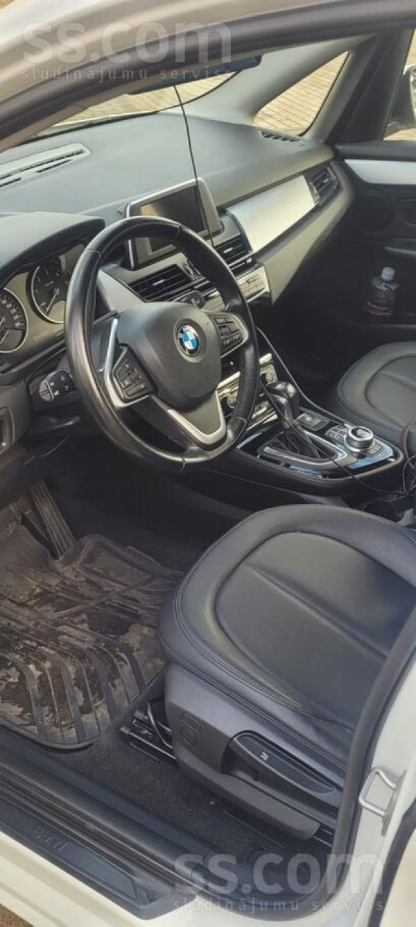Balts BMW 218 2016 Rīga, ar dzinēja tilpumu 2.00 L un nobraukumu 175 tūkst. km par 12500 €, foto 9 vietnē AUTOMOTO.COM.LV