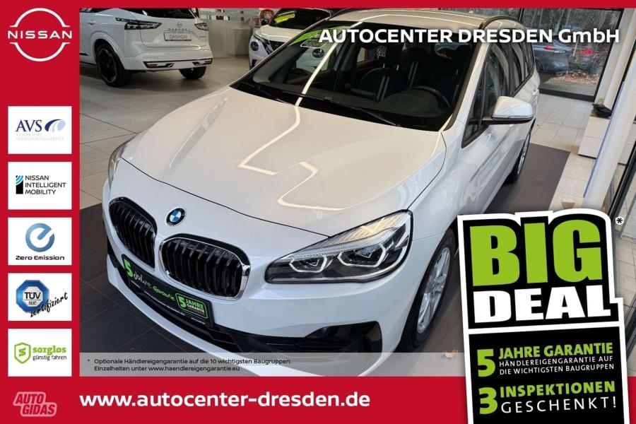 White BMW 218 2019 in Kaunas, with an engine capacity of 1.50 L and mileage of 80 thousand km for 21678 €, photo 1 on AUTOMOTO.COM.LV