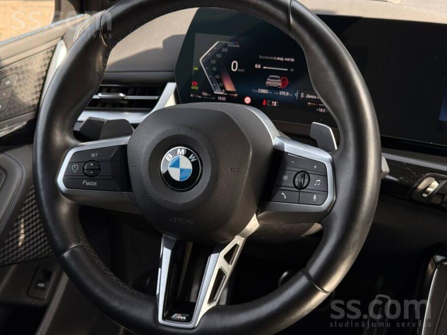 White BMW 218 2022 in Daugavpils, with an engine capacity of 2.00 L and mileage of 24 thousand km for 23500 €, photo 17 on AUTOMOTO.COM.LV