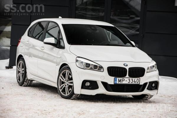 Balts BMW 218 2016 Dobele, ar dzinēja tilpumu 2.00 L un nobraukumu 318 tūkst. km par 9990 €, foto 1 vietnē AUTOMOTO.COM.LV