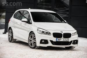 Balts BMW 218 2016 Dobele, ar dzinēja tilpumu 2.00 L un nobraukumu 318 tūkst. km par 9990 €, foto  vietnē AUTOMOTO.COM.LV