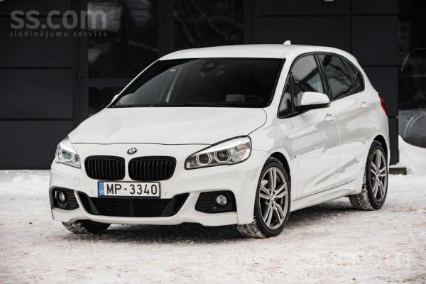 Balts BMW 218 2016 Dobele, ar dzinēja tilpumu 2.00 L un nobraukumu 318 tūkst. km par 9990 €, foto 3 vietnē AUTOMOTO.COM.LV