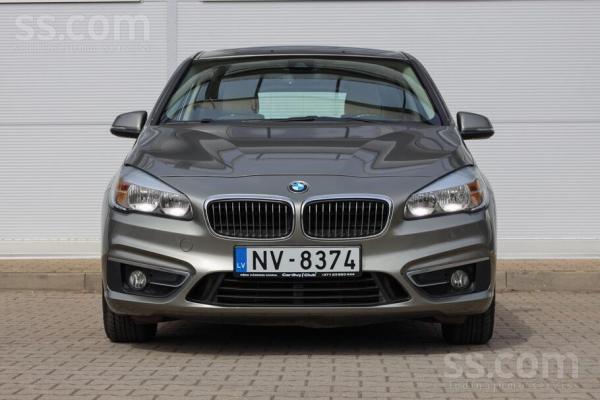Yellow BMW 218 2016 in Riga, with an engine capacity of 2.00 L and mileage of 0 thousand km for 7495 €, photo 3 on AUTOMOTO.COM.LV