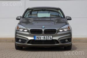 Yellow BMW 218 2016 in Riga, with an engine capacity of 2.00 L and mileage of 0 thousand km for 7495 €, photo 4 on AUTOMOTO.COM.LV