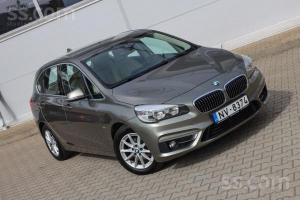 Yellow BMW 218 2016 in Riga, with an engine capacity of 2.00 L and mileage of 0 thousand km for 7495 €, photo 5 on AUTOMOTO.COM.LV