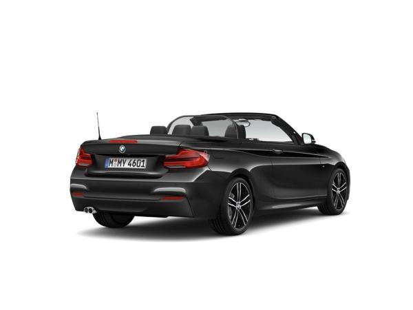 Black BMW 220 2018 in Kaunas, with an engine capacity of 2.00 L and mileage of 76 thousand km for 27437 €, photo 2 on AUTOMOTO.COM.LV
