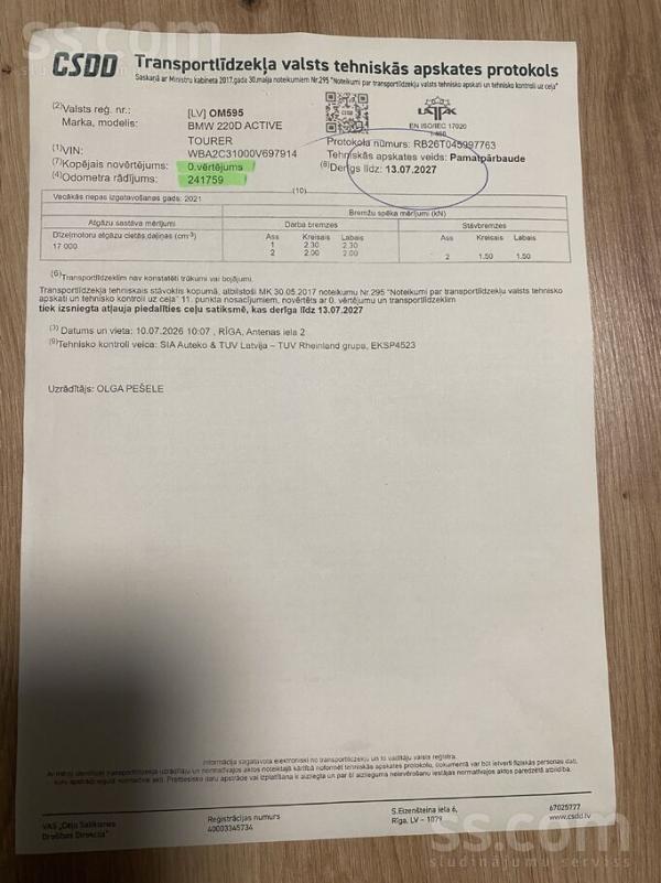 Melns BMW 220 2016 Rīga, ar dzinēja tilpumu 2.00 L un nobraukumu 242 tūkst. km par 8200 €, foto 8 vietnē AUTOMOTO.COM.LV