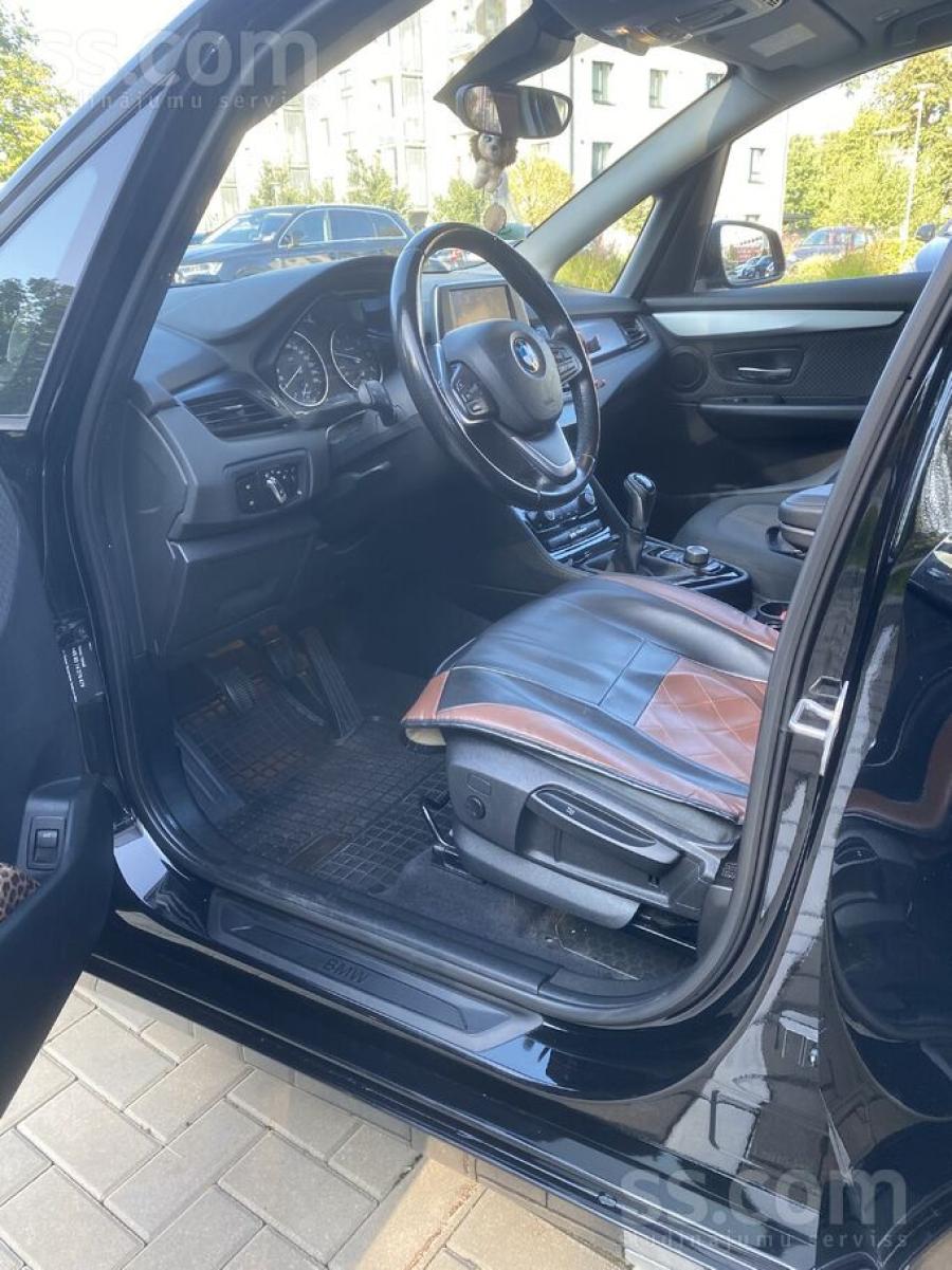 Melns BMW 220 2016 Rīga, ar dzinēja tilpumu 2.00 L un nobraukumu 242 tūkst. km par 8200 €, foto 11 vietnē AUTOMOTO.COM.LV
