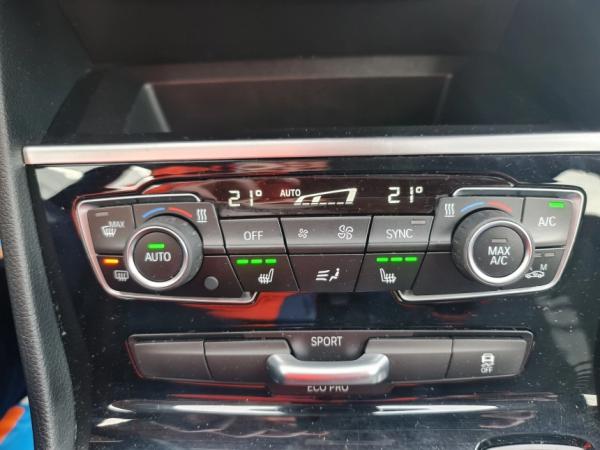 Black BMW 220 2017 in Riga, with an engine capacity of 2.00 L and mileage of 293 thousand km for 14500 €, photo 5 on AUTOMOTO.COM.LV