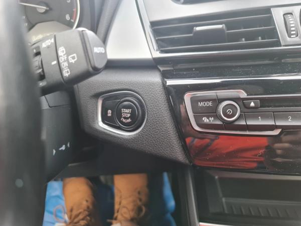 Black BMW 220 2017 in Riga, with an engine capacity of 2.00 L and mileage of 293 thousand km for 14500 €, photo 9 on AUTOMOTO.COM.LV