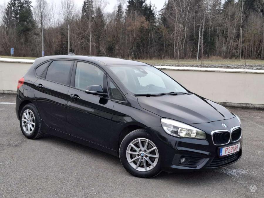 Melns BMW 220 2015 Viļņa, ar dzinēja tilpumu 2.00 L un nobraukumu 270 tūkst. km par 7700 €, foto 1 vietnē AUTOMOTO.COM.LV