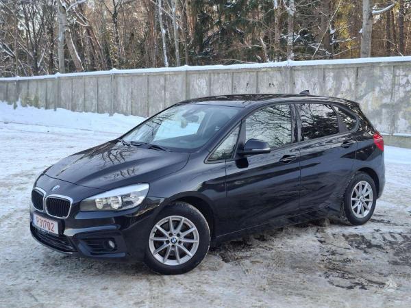 Black BMW 220 2015 in Vilnius, with an engine capacity of 2.00 L and mileage of 270 thousand km for 7400 €, photo 5 on AUTOMOTO.COM.LV