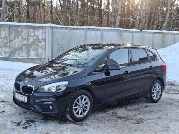 Black BMW 220 2015 in Vilnius, with an engine capacity of 2.00 L and mileage of 270 thousand km for 7400 €, photo 10 on AUTOMOTO.COM.LV