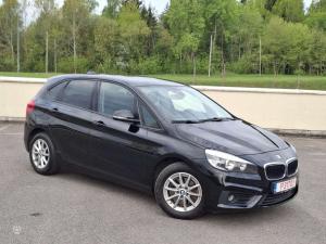 Melns BMW 220 2015 Viļņa, ar dzinēja tilpumu 2.00 L un nobraukumu 270 tūkst. km par 6400 €, foto  vietnē AUTOMOTO.COM.LV