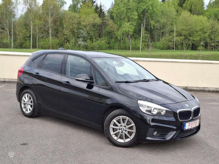 Melns BMW 220 2015 Viļņa, ar dzinēja tilpumu 2.00 L un nobraukumu 270 tūkst. km par 6400 €, foto 1 vietnē AUTOMOTO.COM.LV
