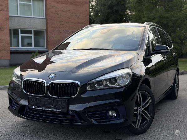 Black BMW 220 2015 in Rokiskis, with an engine capacity of 2.00 L and mileage of 219 thousand km for 8650 €, photo 1 on AUTOMOTO.COM.LV