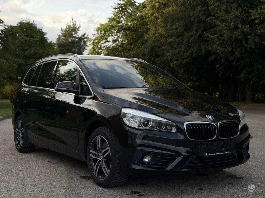 Black BMW 220 2015 in Rokiskis, with an engine capacity of 2.00 L and mileage of 219 thousand km for 8650 €, photo 10 on AUTOMOTO.COM.LV