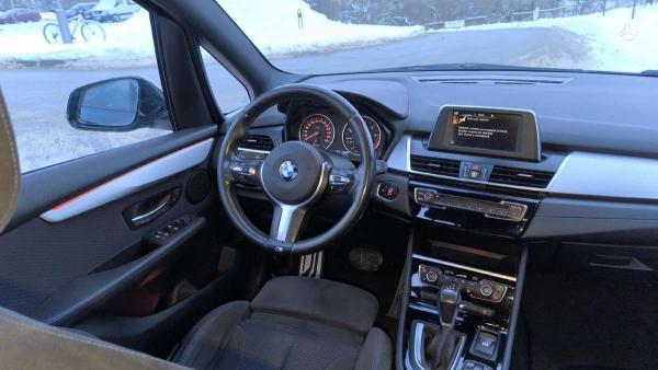 Black BMW 220 2016 in Vilnius, with an engine capacity of 0.00 L and mileage of 265 thousand km for 10990 €, photo 10 on AUTOMOTO.COM.LV