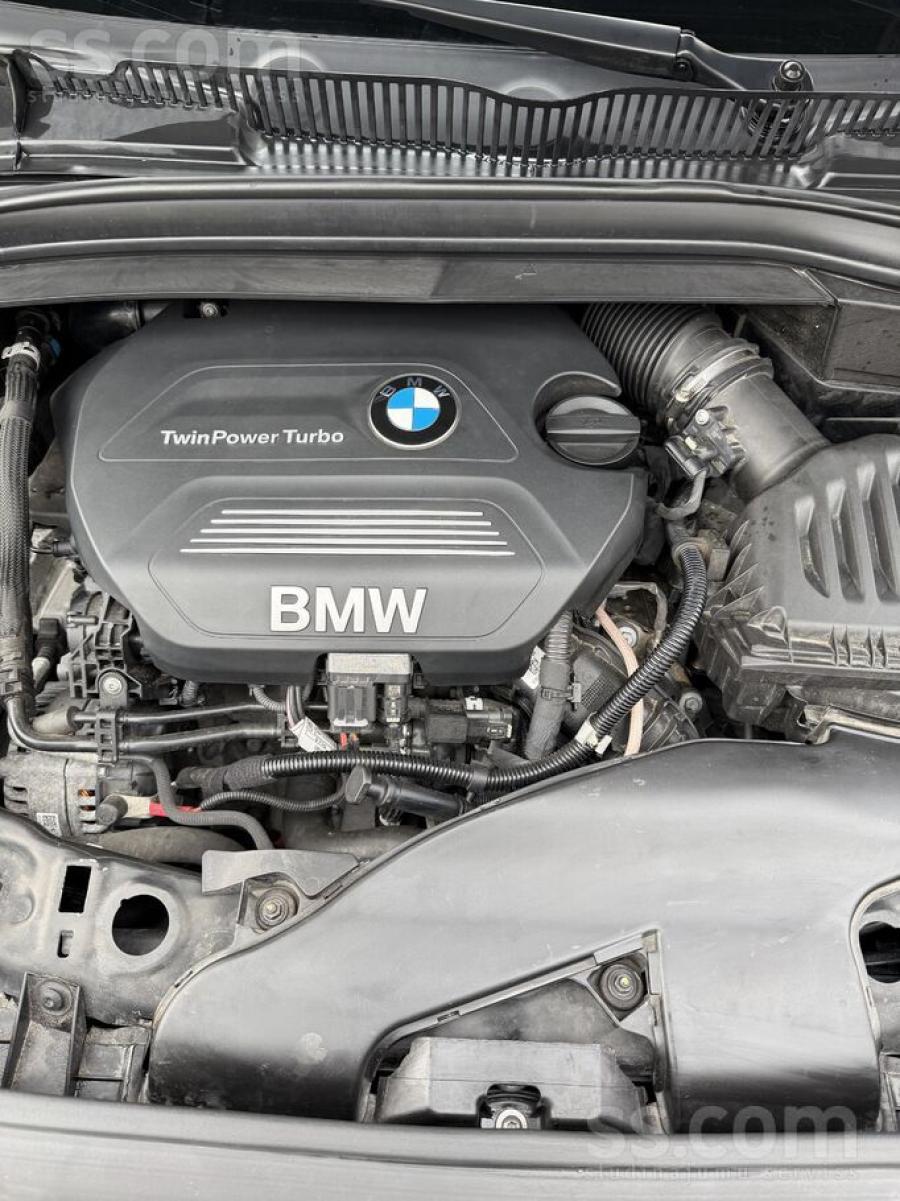 Black BMW 220 2017 in Cesis, with an engine capacity of 2.00 L and mileage of 172 thousand km for 11500 €, photo 16 on AUTOMOTO.COM.LV
