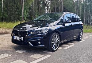 Black BMW 220 2017 in Kazlu Ruda, with an engine capacity of 2.00 L and mileage of 200 thousand km for 11000 €, photo  on AUTOMOTO.COM.LV