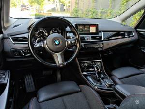 Black BMW 220 2019 in Klaipeda, with an engine capacity of 2.00 L and mileage of 290 thousand km for 12950 €, photo 25 on AUTOMOTO.COM.LV