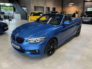 Blue BMW 220 2020 in Kaunas, with an engine capacity of 2.00 L and mileage of 77 thousand km for 30619 €, photo  on AUTOMOTO.COM.LV