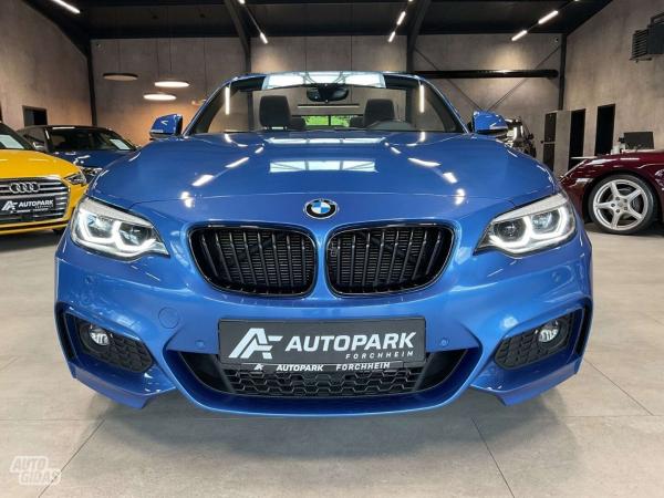 Blue BMW 220 2020 in Kaunas, with an engine capacity of 2.00 L and mileage of 77 thousand km for 31649 €, photo 2 on AUTOMOTO.COM.LV