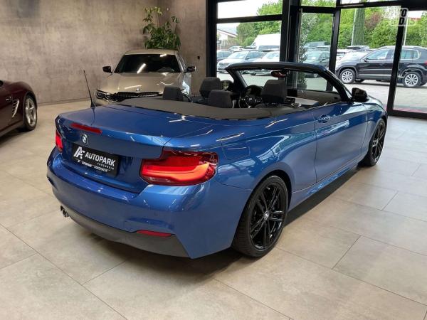 Blue BMW 220 2020 in Kaunas, with an engine capacity of 2.00 L and mileage of 77 thousand km for 31649 €, photo 4 on AUTOMOTO.COM.LV