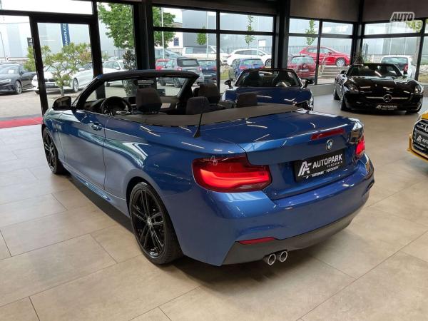 Blue BMW 220 2020 in Kaunas, with an engine capacity of 2.00 L and mileage of 77 thousand km for 31649 €, photo 6 on AUTOMOTO.COM.LV
